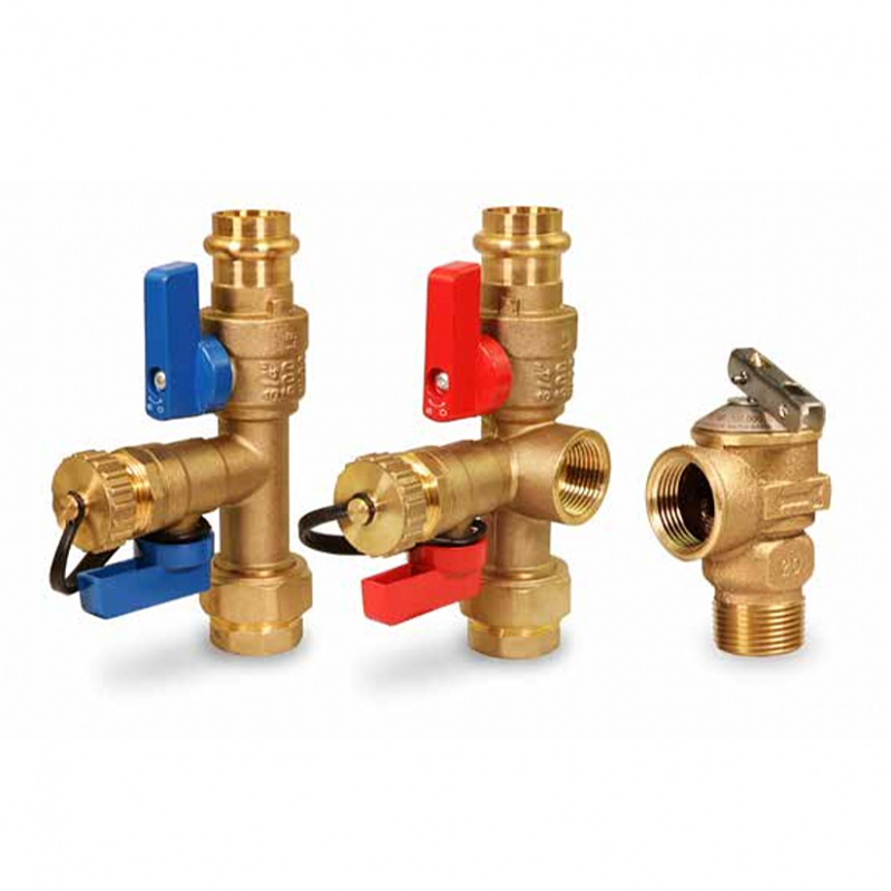 Tankless Water Heater Service Valve Kit – EZ-Fluid Plumbing Products Inc